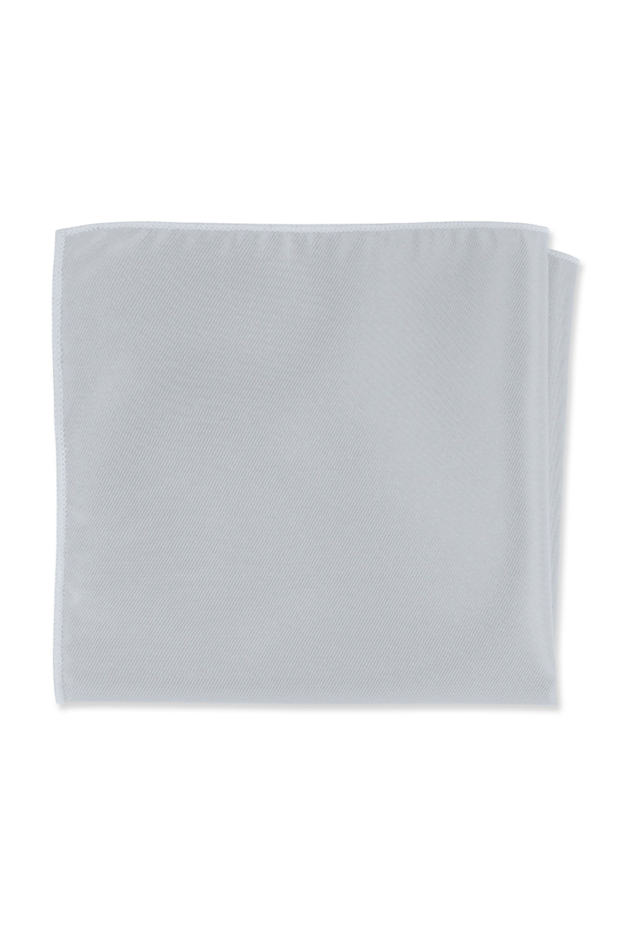 Platinum Solid Pocket Square – Jim's Formal Wear Shop